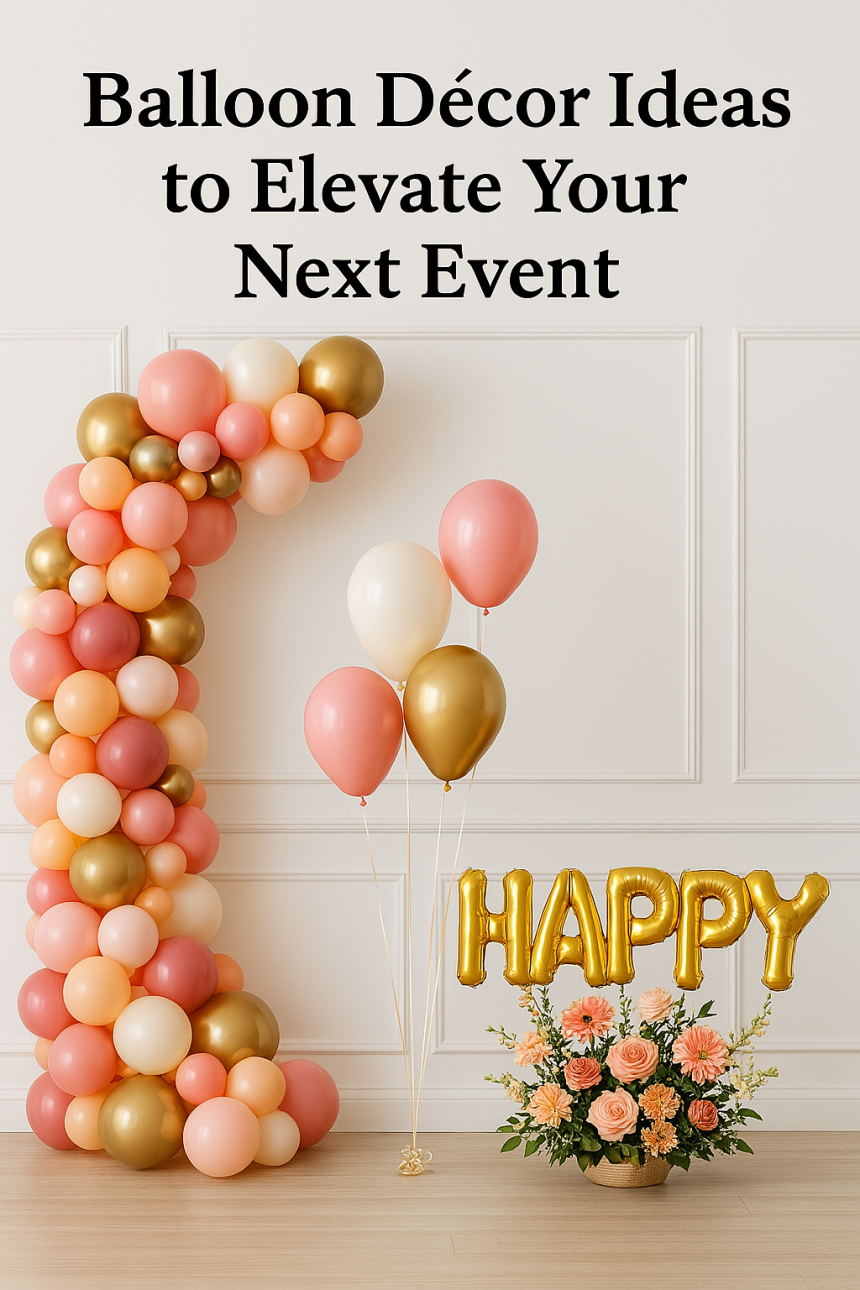Balloon Décor Ideas to Elevate Your Next Event | Stylish & Fun Designs